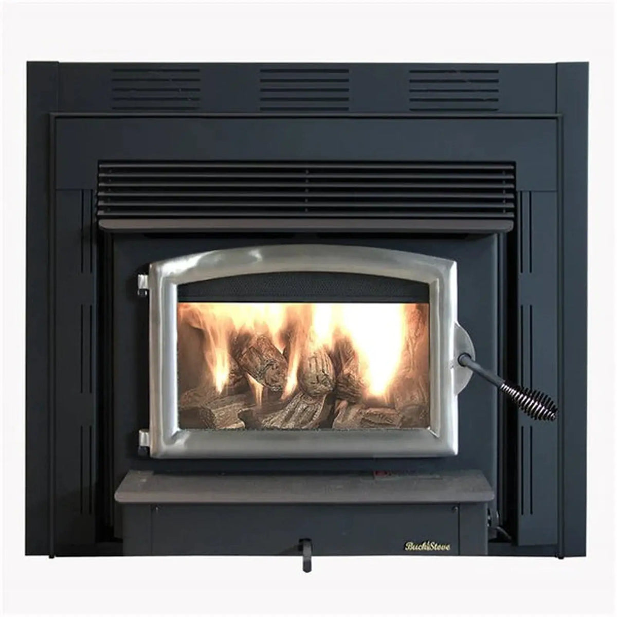 Buck Stove Model ZC74 with Pewter Door — Lusso Home Designs