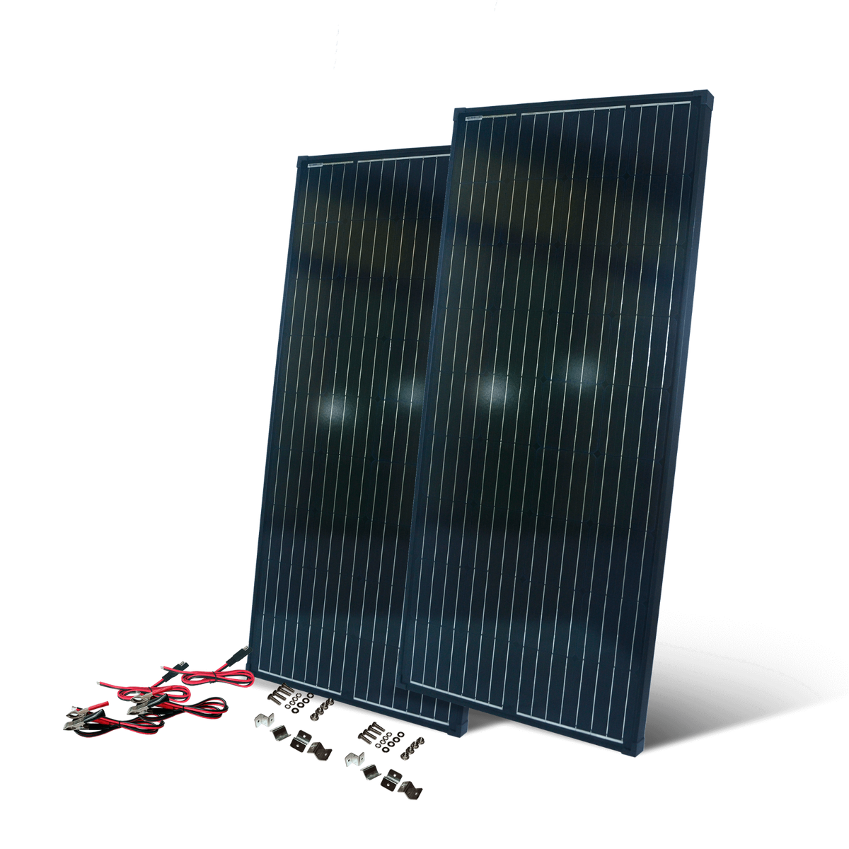 Nature Power's Solar Monocrystalline Panel Kit, featuring two 165 Watt ...