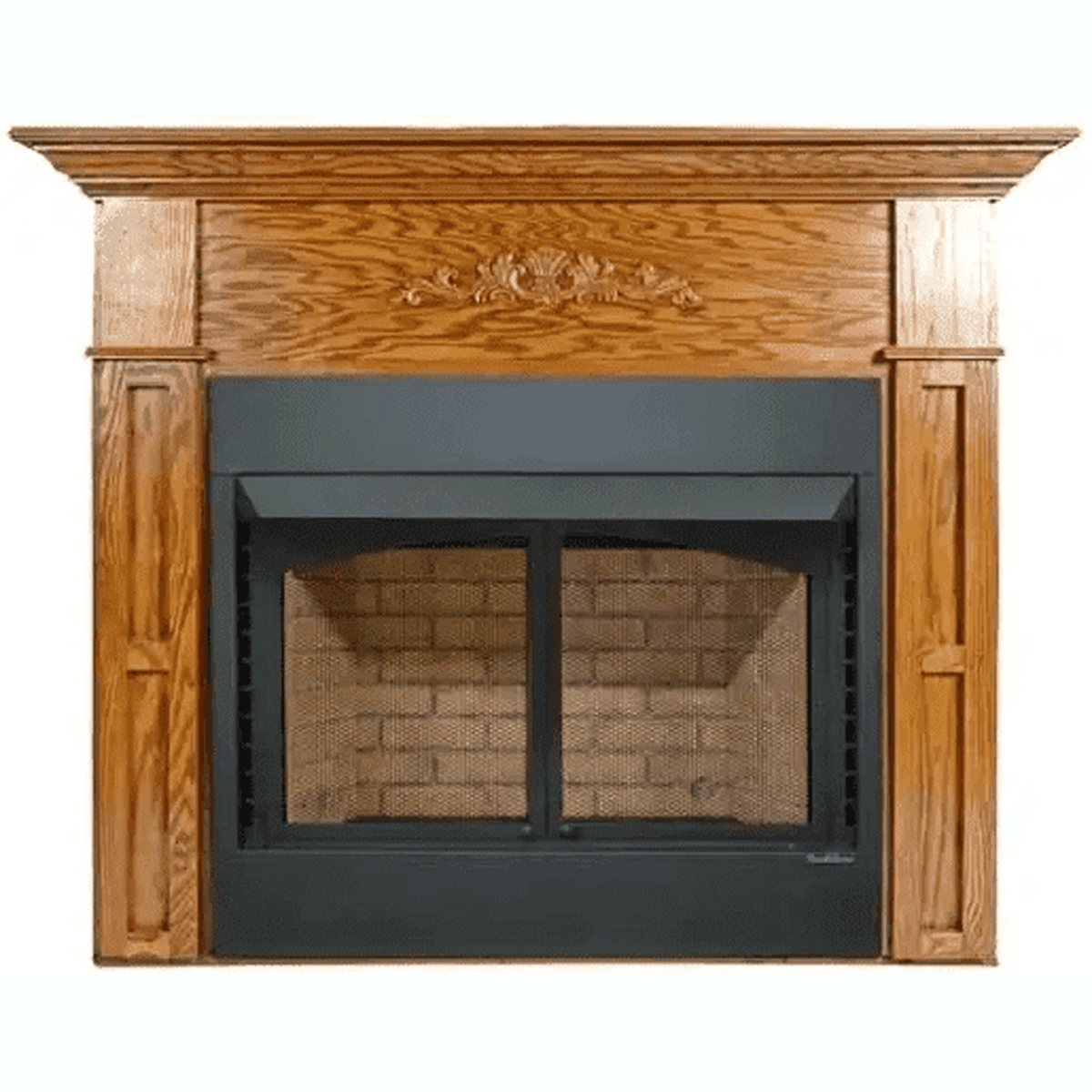 Flush Mount Mantel for Buck Stove 36" — Lusso Home Designs