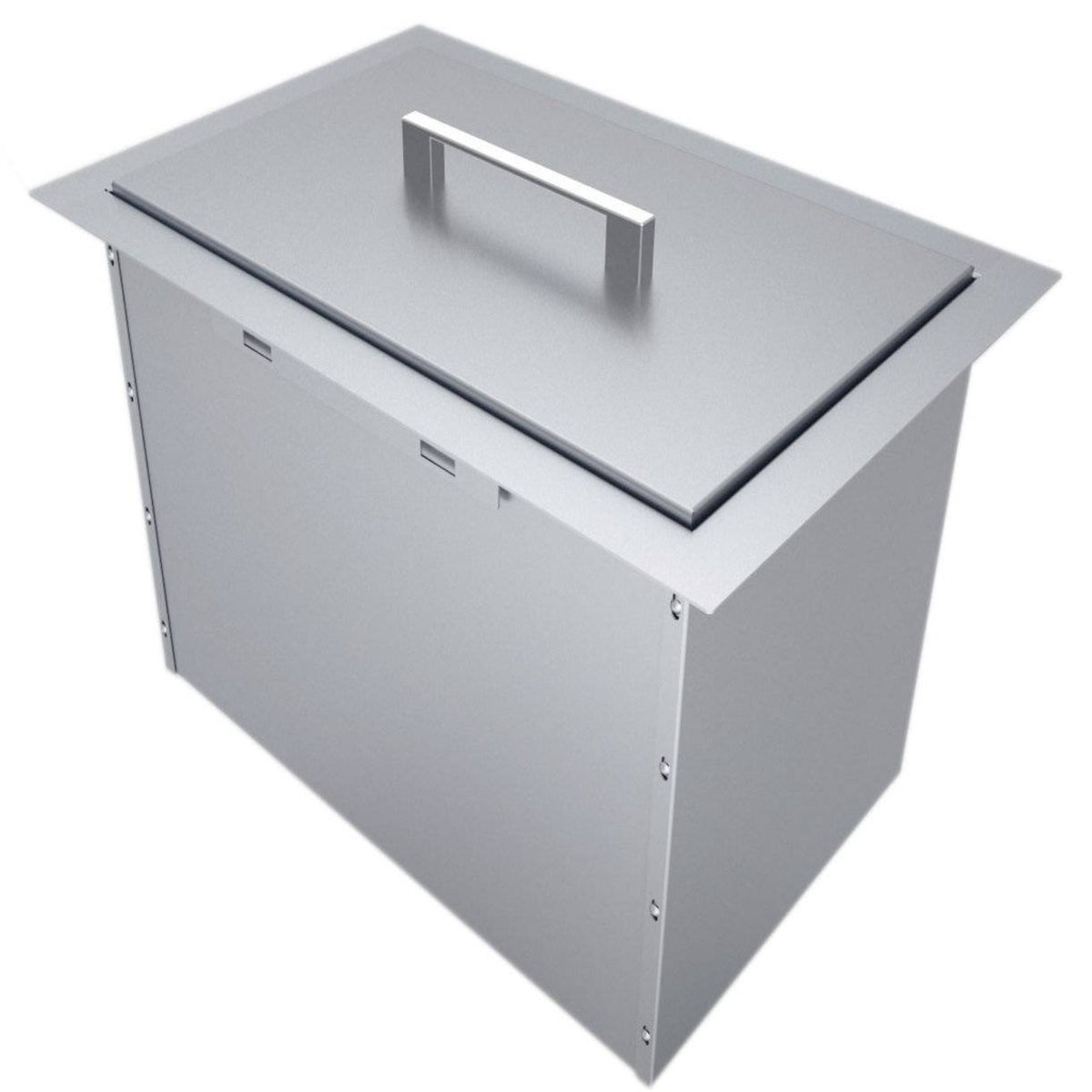 Single Basin Insulated Wall Ice Chest with Cover - 14" x 12" - Over/Un ...