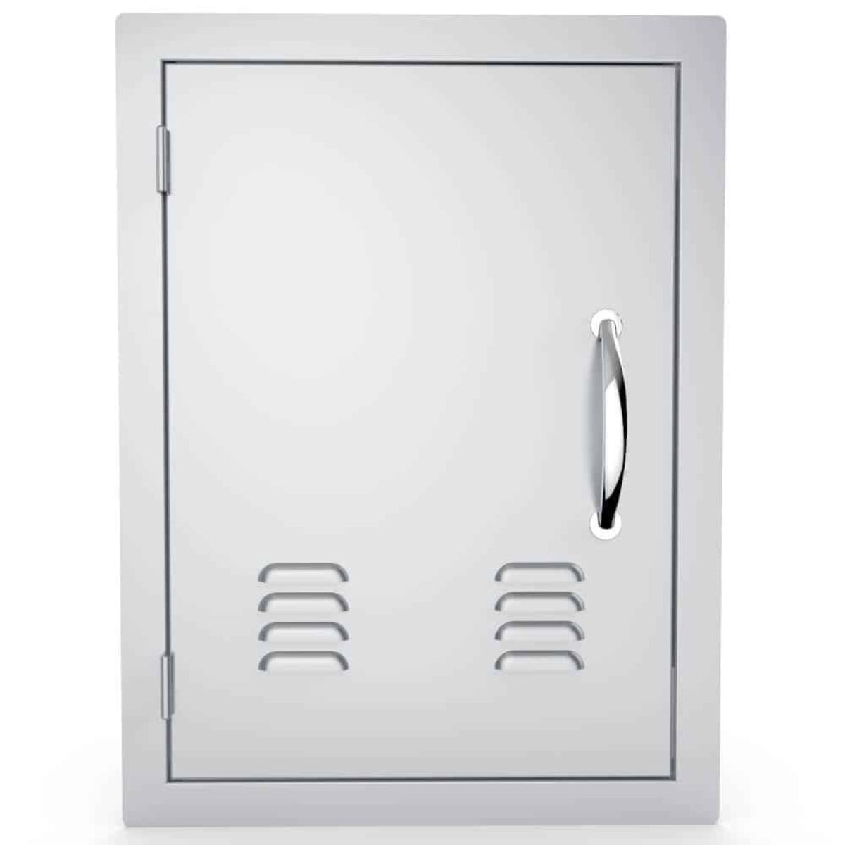 Left-Swinging Vertical Single-Access Vented Door - 17" x 24" - Classic ...