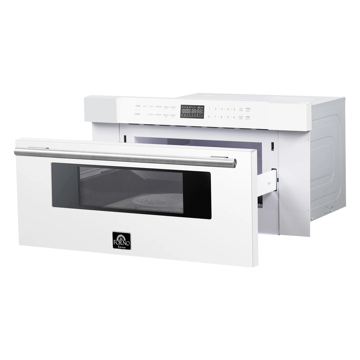 FORNO Espresso Capoliveri 30" 1.2 cu. ft. Built-In Microwave Drawer in ...