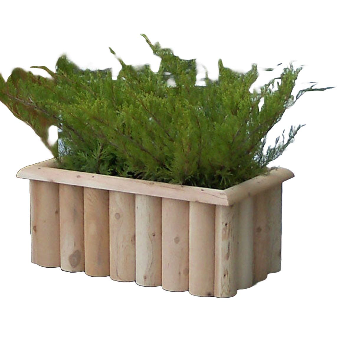 40" Log Planter by Leisurecraft — Lusso Home Designs