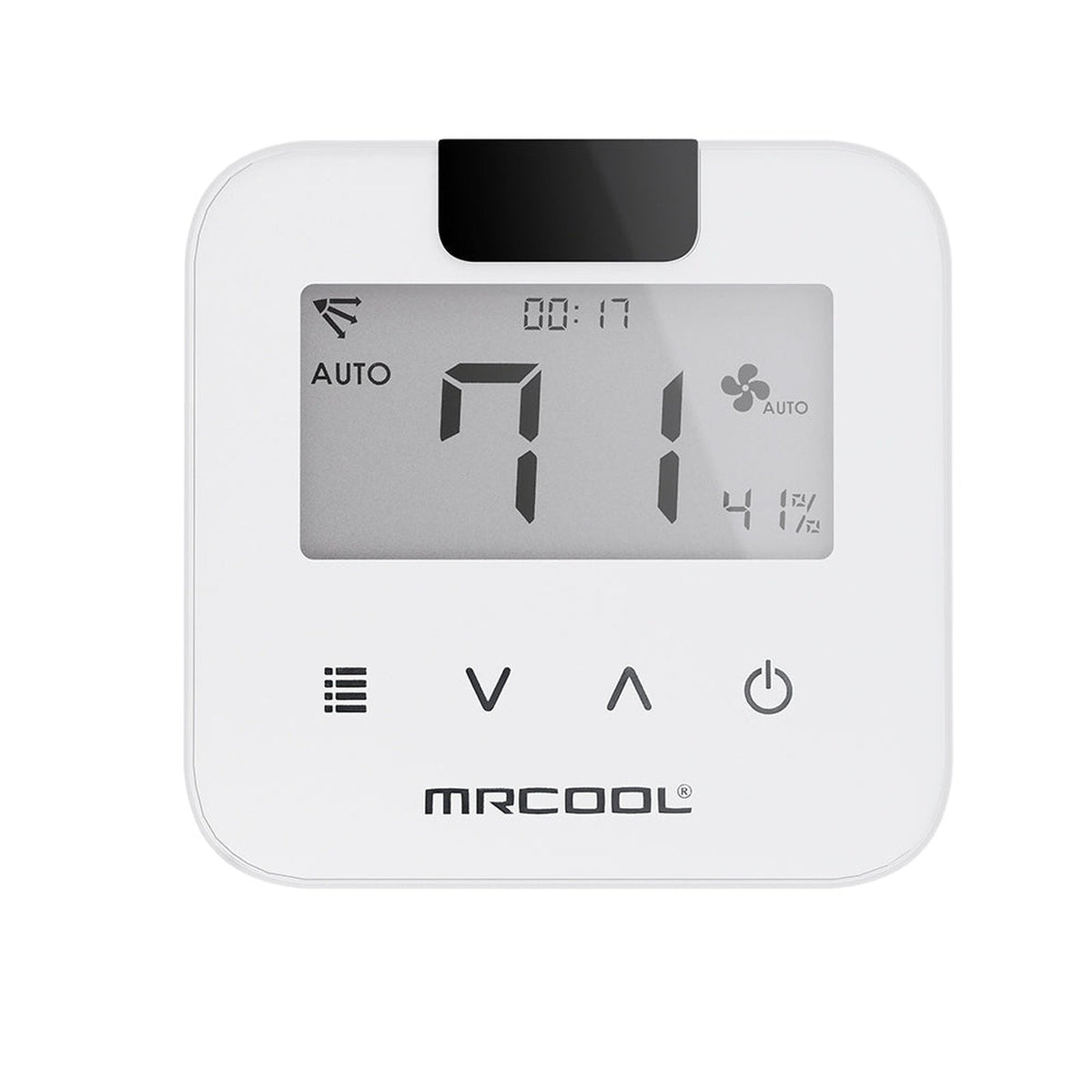 MRCOOL Bluetooth Mini-Stat Thermostat for Ductless Mini Split in White ...