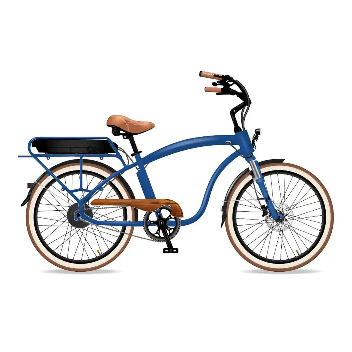 Model C E-bike – Lapse Blue - By Electric Bike Company — Lusso Home Designs