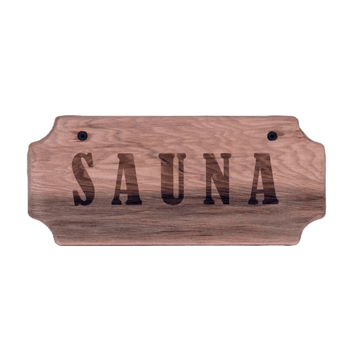 Leisurecraft 5" x 11" Sauna Sign — Lusso Home Designs