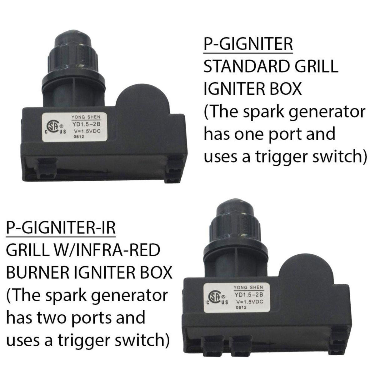 Grill Igniter - Ignition System for Lighting Infrared Burners — Lusso ...