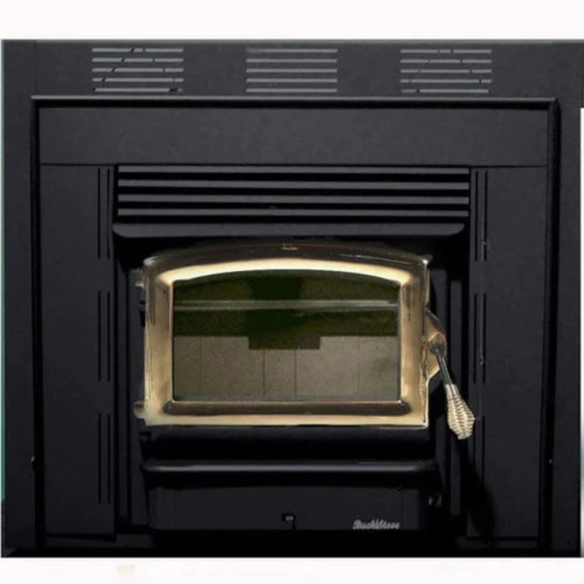 Buck Stove Model ZC21 with Gold Door — Lusso Home Designs