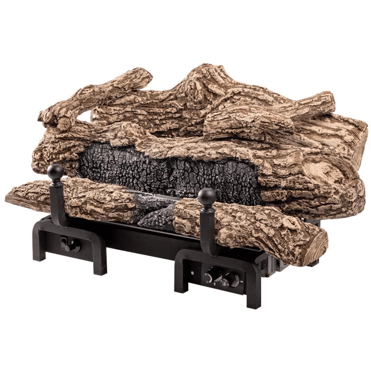 Buck Stove 30" Ceramic Natural Gas Modulating Vent-Free Log Set — Lusso ...