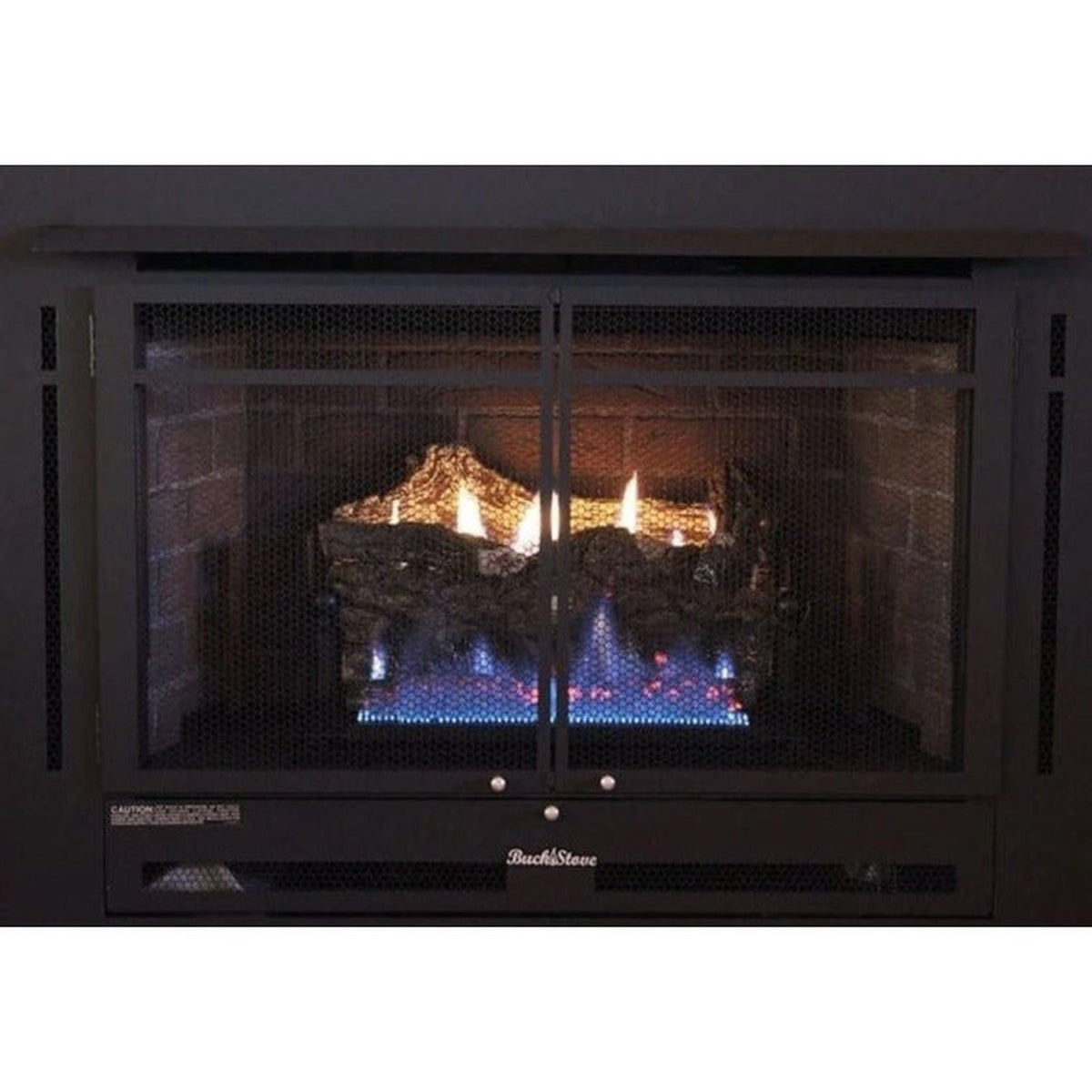 Buck Stove Manhattan 34ZC Gas Stove - Liquid Propane Configuration ...