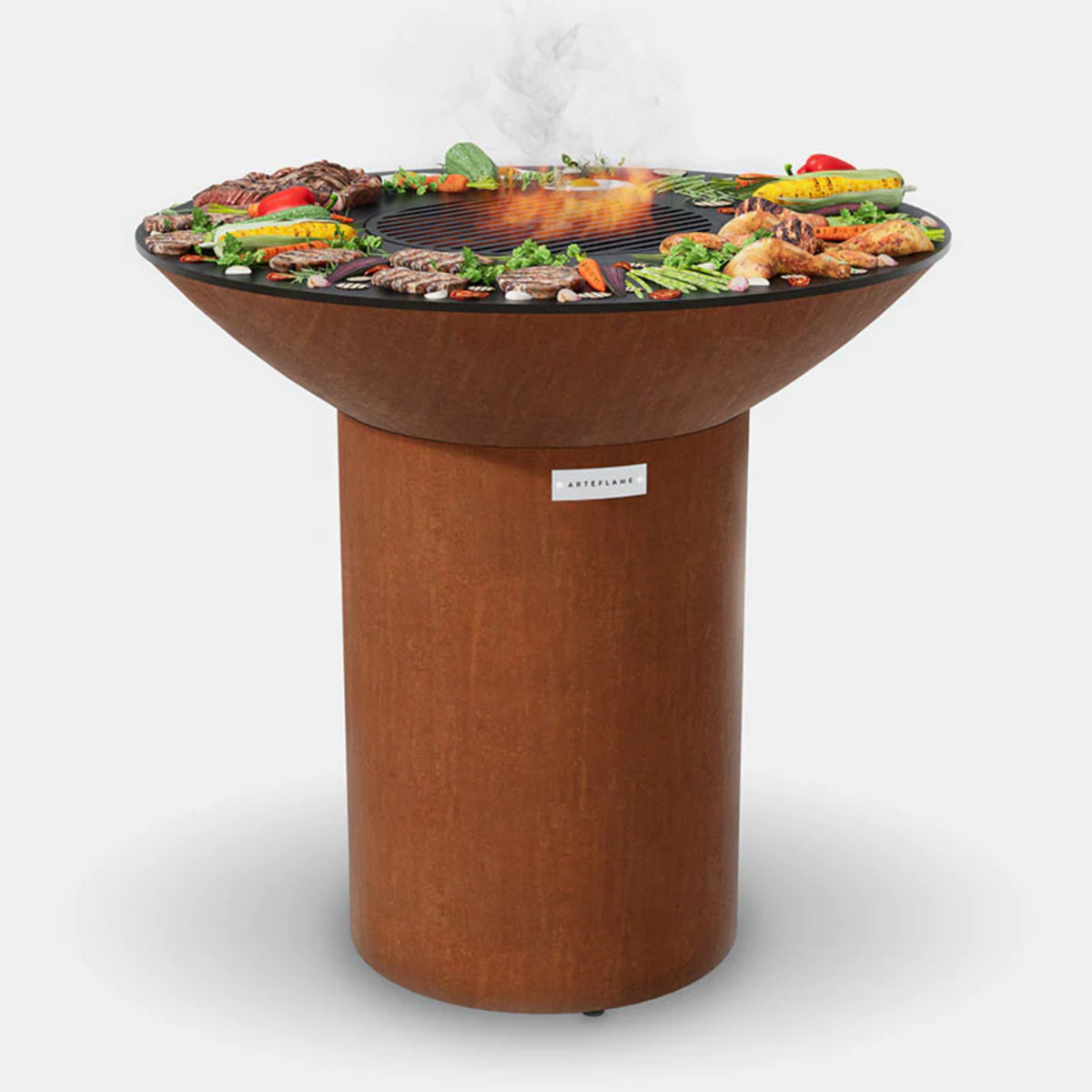 40" Arteflame Grill with Grill Grate and Seasoning Puck — Lusso Home ...